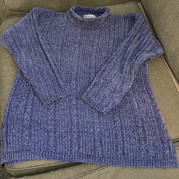 Laura Tyler | Tops | Laura Tyler Purple Sweater | Poshmark